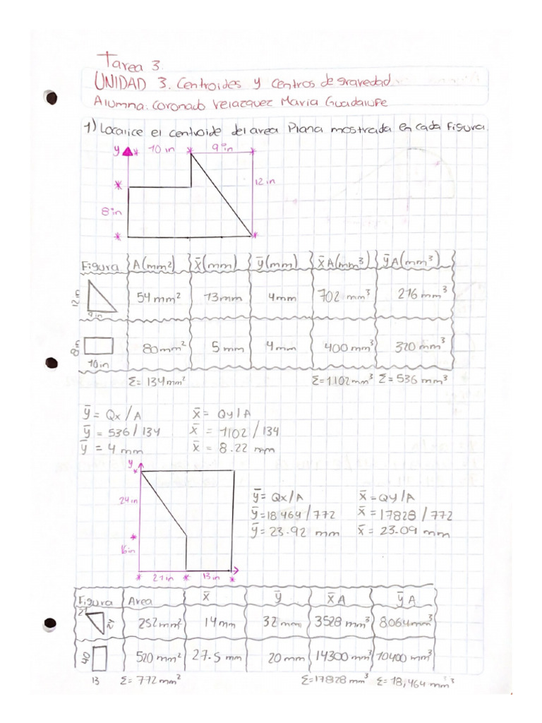Tarea 3. Estática | PDF