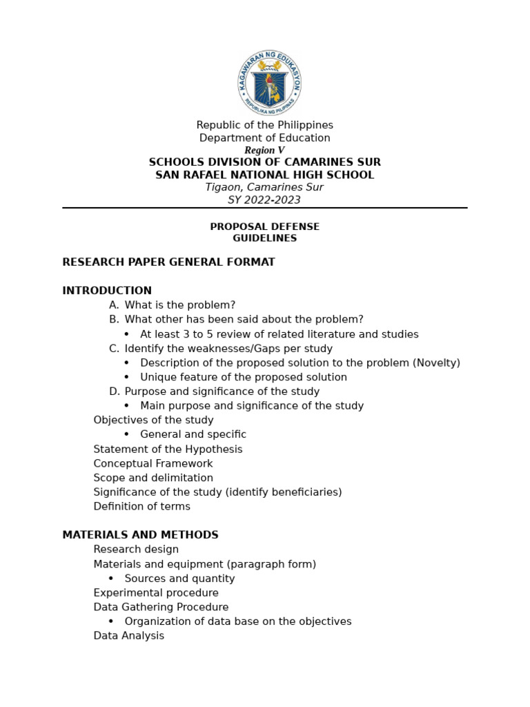 IMRAD_Format | PDF | Data | Scientific Method