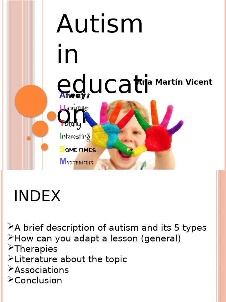 Autism English | PDF