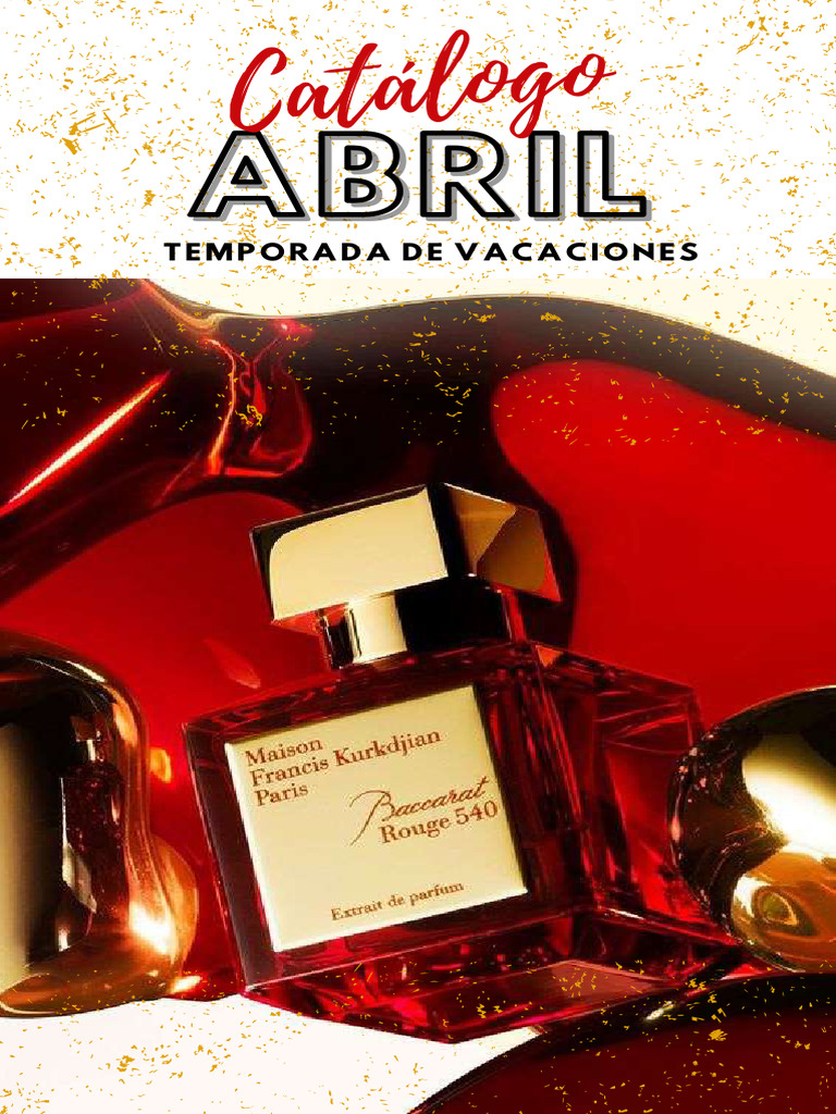 Catálogo Perfumes Abril | PDF | Perfumería | Perfume