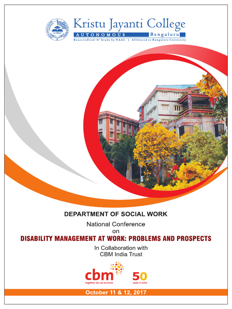 Conference Brochure MSW | PDF