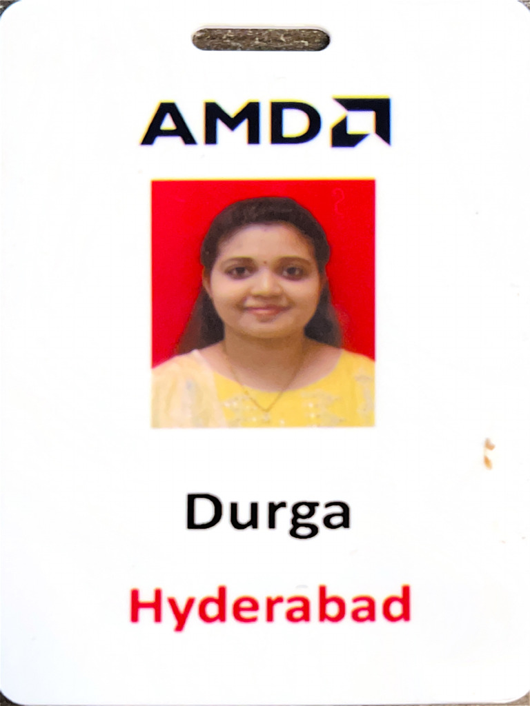Amd id card | PDF