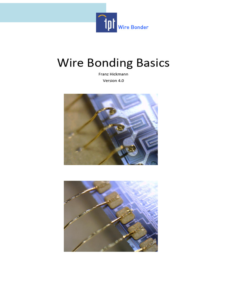 Ball Bonding Techniques Explained | PDF | Welding | Construction