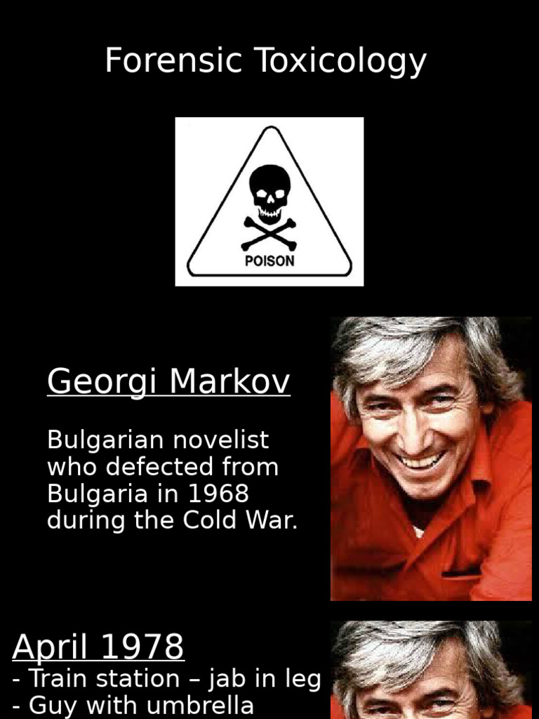 Powerpoint Forensic Toxicology 2020 Pdf Poison Cyanide