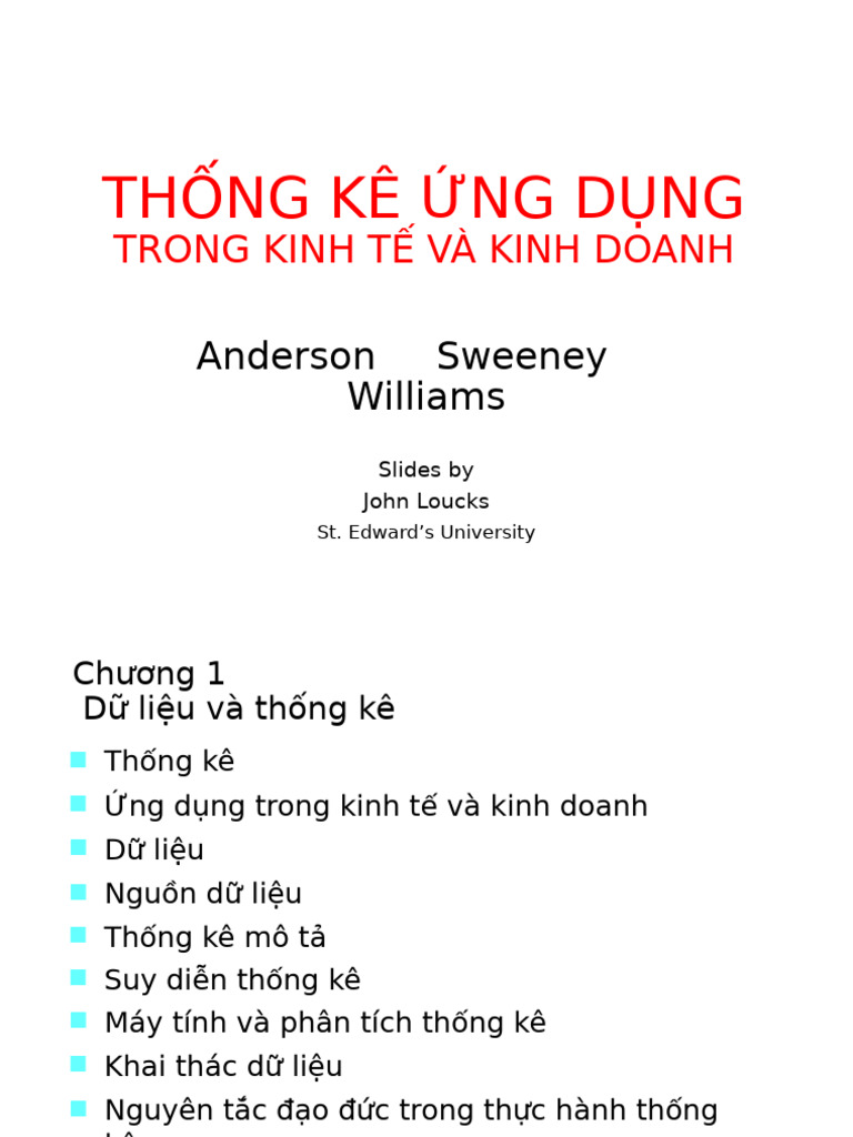 Slide Chuong 1 | PDF