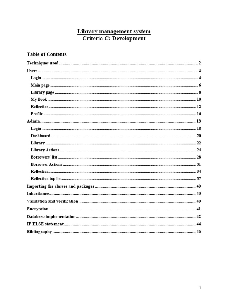 Library Management System Overview | PDF | Databases | Control Flow