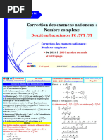 Résumé sur les Nombres Complexes | PDF | Nombre complexe | Analyse mathématique