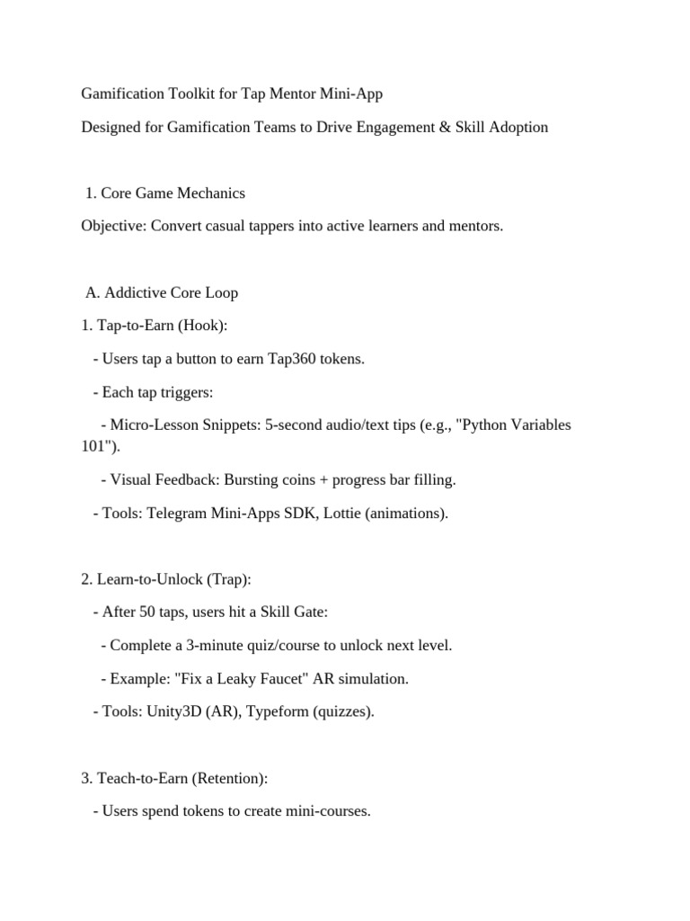 Gamification To-WPS Office | PDF | Computing