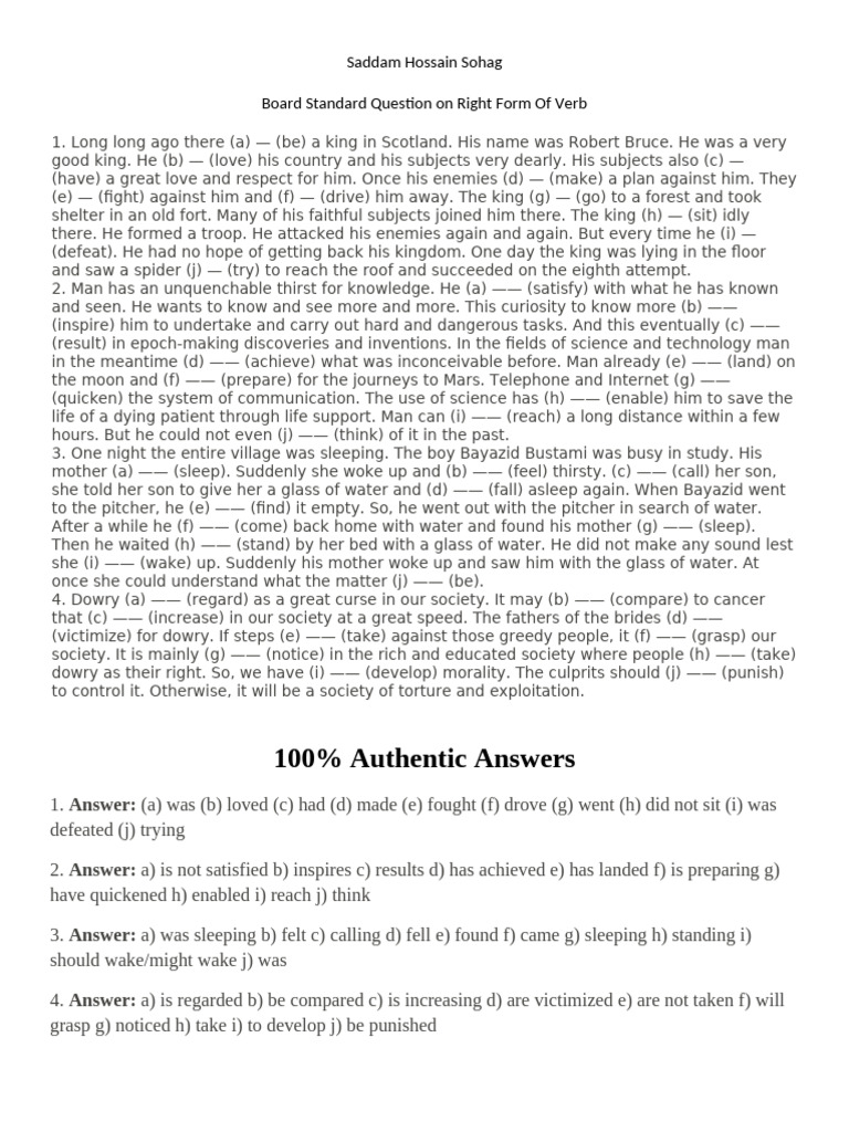 Question With Answer On RFOV | PDF