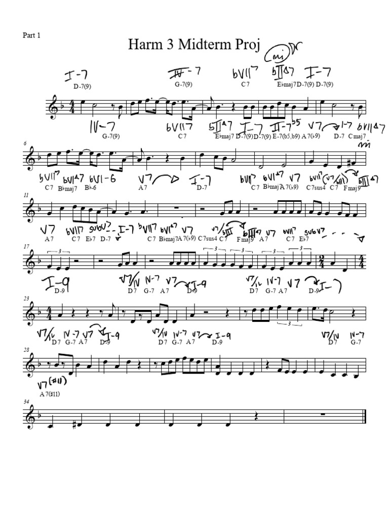 Harm Midterm Proj - Part 1 | PDF