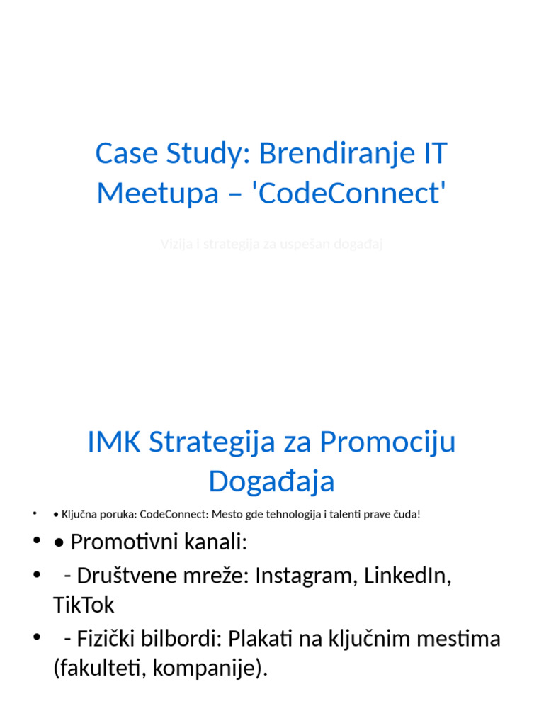 CodeConnect Presentation Enhanced | PDF