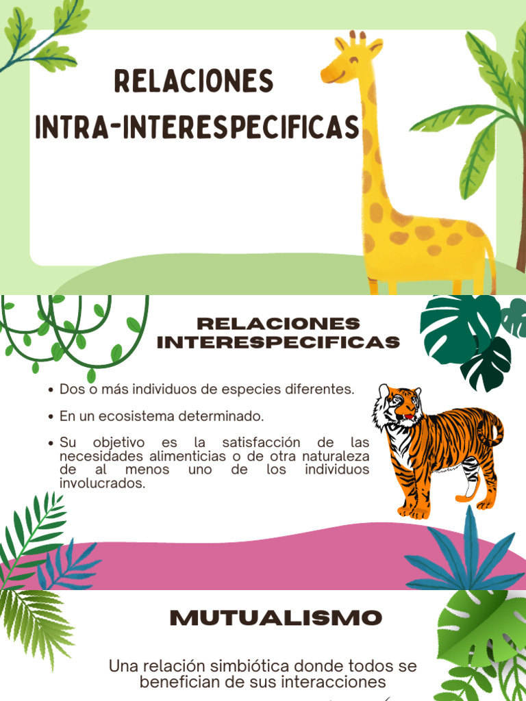 Relaciones Intra e Interespecíficas | PDF | Reproducción ...