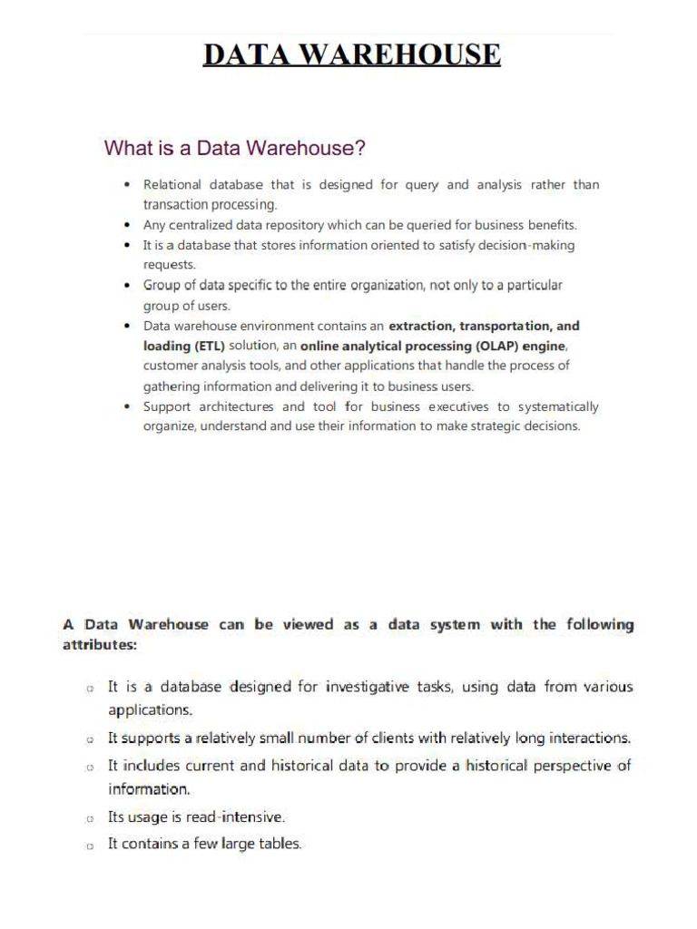 Data warehouse and data mining theory pdf | PDF