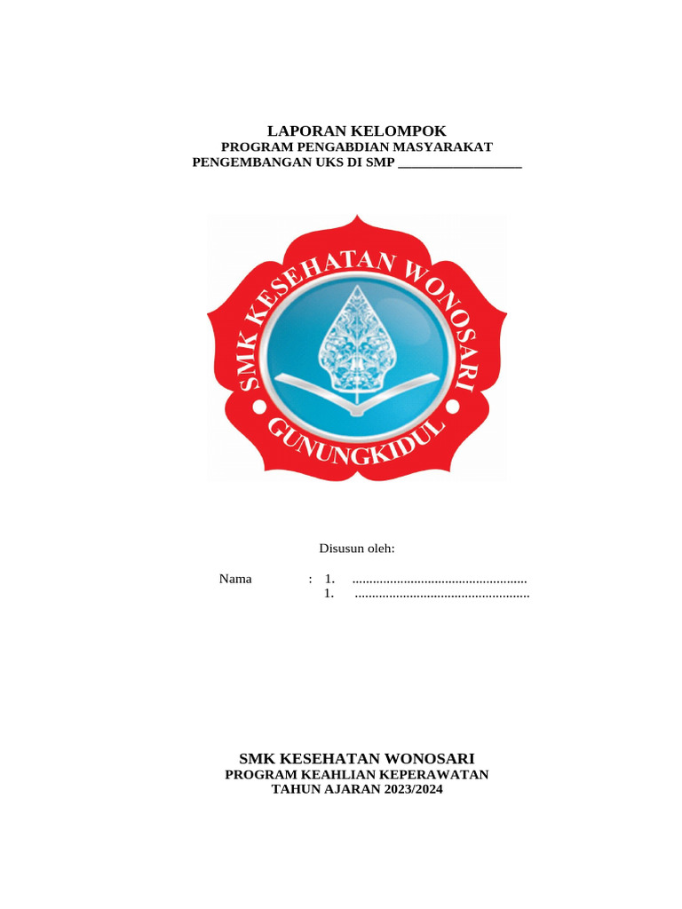 Format Laporan UKS | PDF