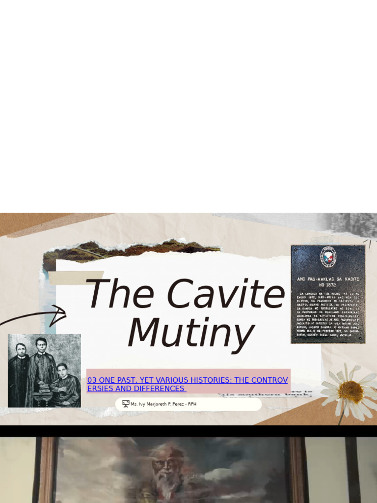 The Cavite Mutiny | PDF | New Spain | Philippines