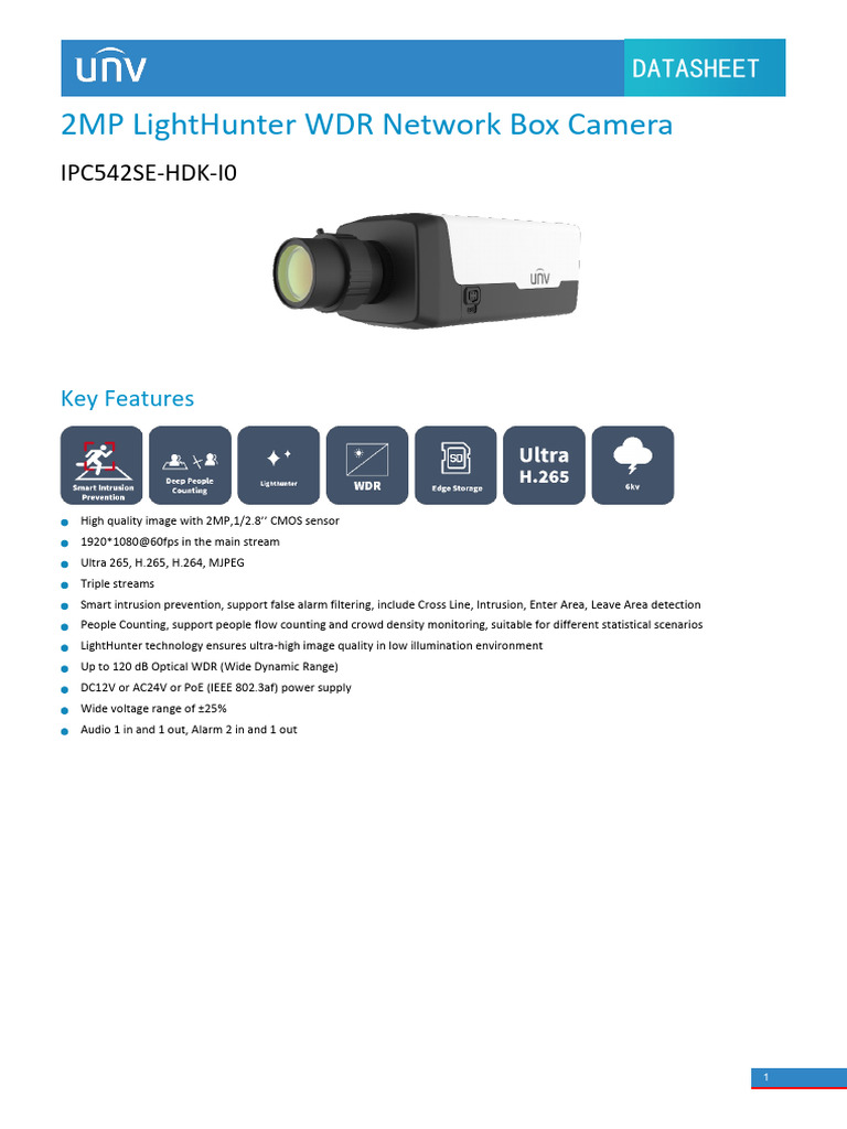 Surveillance Camera Specs | PDF | Camera | Transport Layer Security