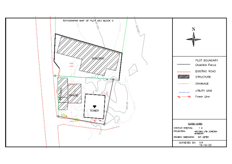 Plot 563 - Topography Map | PDF