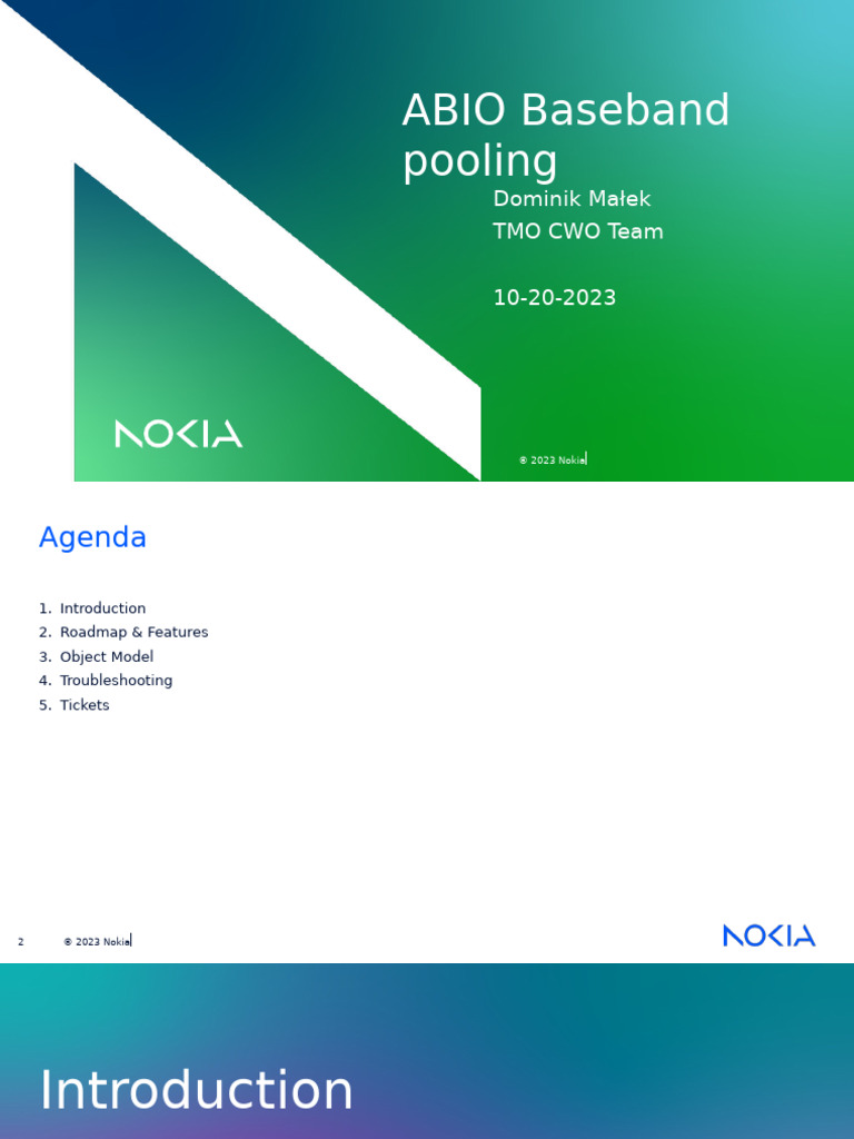 ABIO Baseband Pooling | PDF | Telecommunications | Computer Engineering