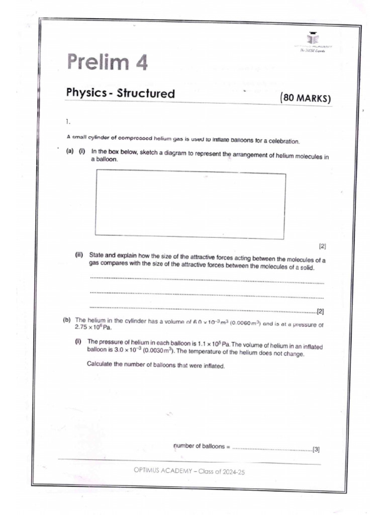 Physics Structured Pre4 | PDF