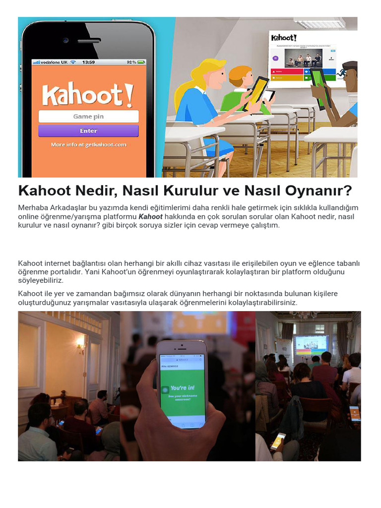 Kahoot Nedir | PDF