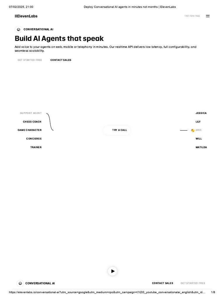 Deploy Conversational AI agents in minutes not months _ ElevenLabs ... Deploy Conversational AI agents in minutes not months _ ElevenLabs ...