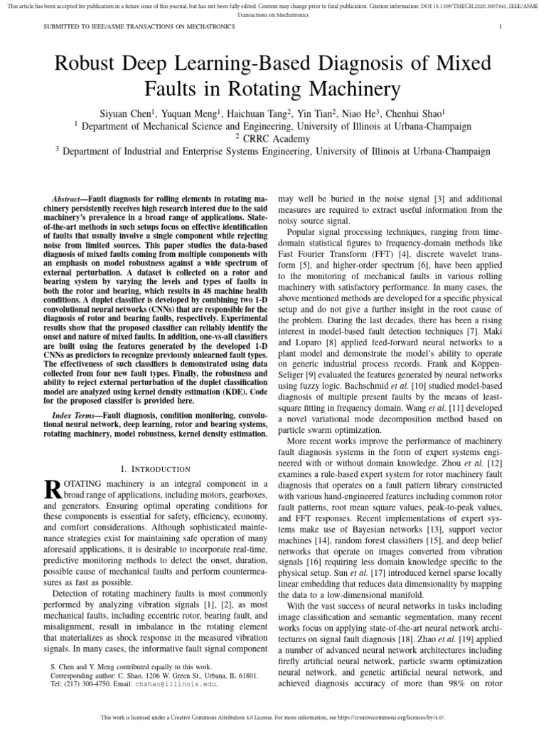 Robust_Deep_Learning-Based_Diagnosis_of_Mixed_Faul | PDF | Algorithms | Applied Mathematics