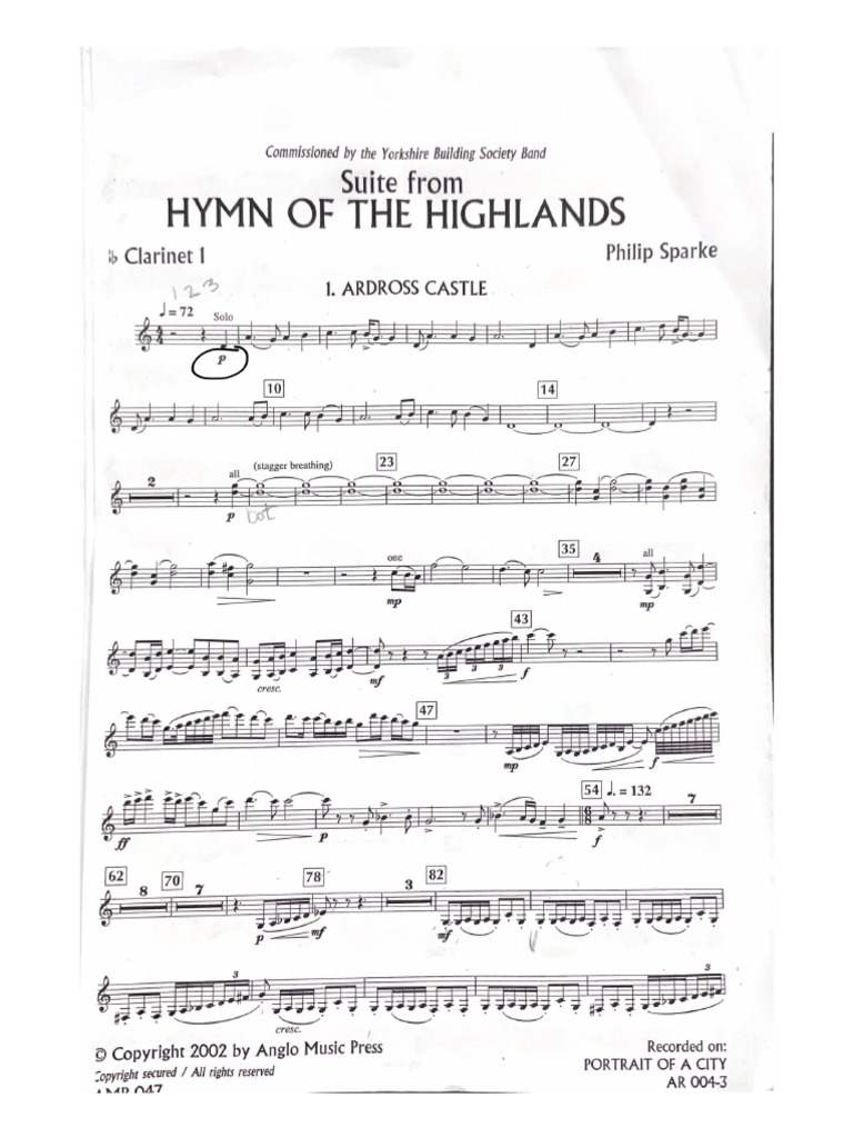 Hymn of The Highlands | PDF