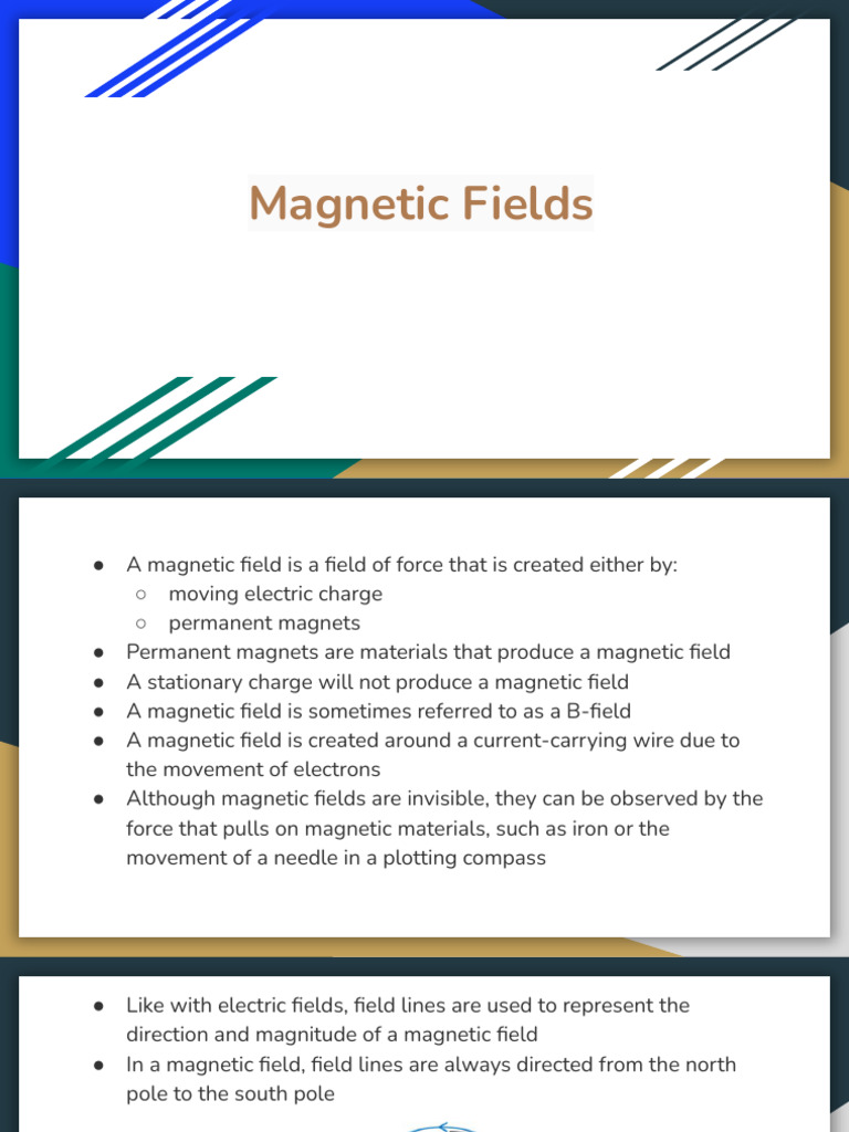 Magnetic Fields | PDF | Magnetic Field | Magnetism