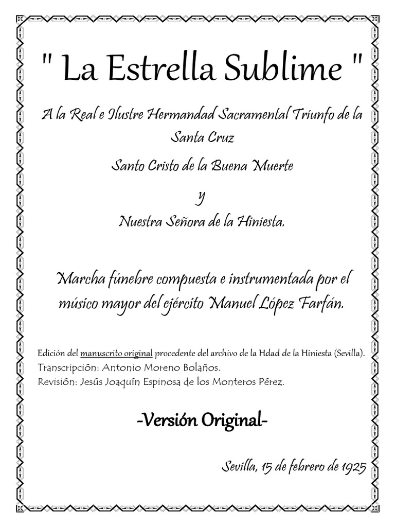 La Estrella Sublime - Original Completa | PDF