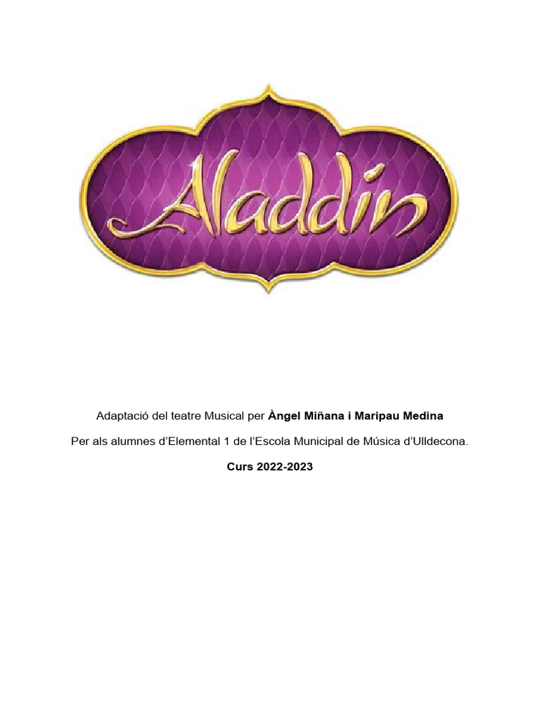 Aladdin | PDF
