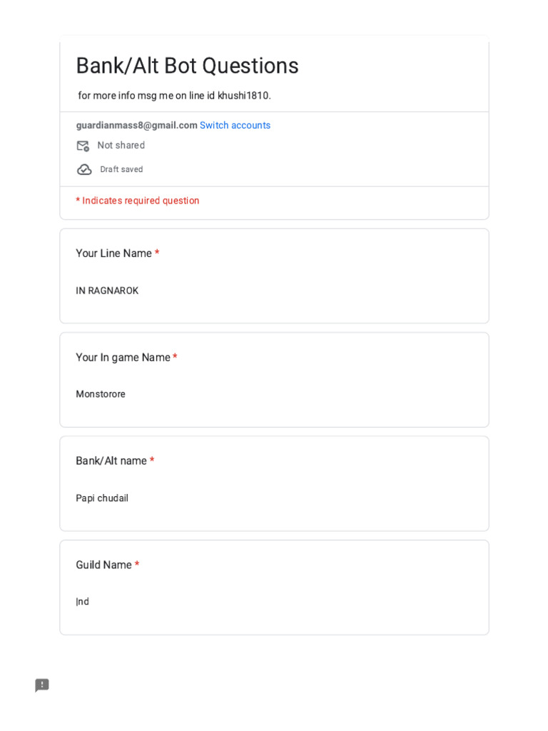 Ragnarok Game Bot Setup | PDF