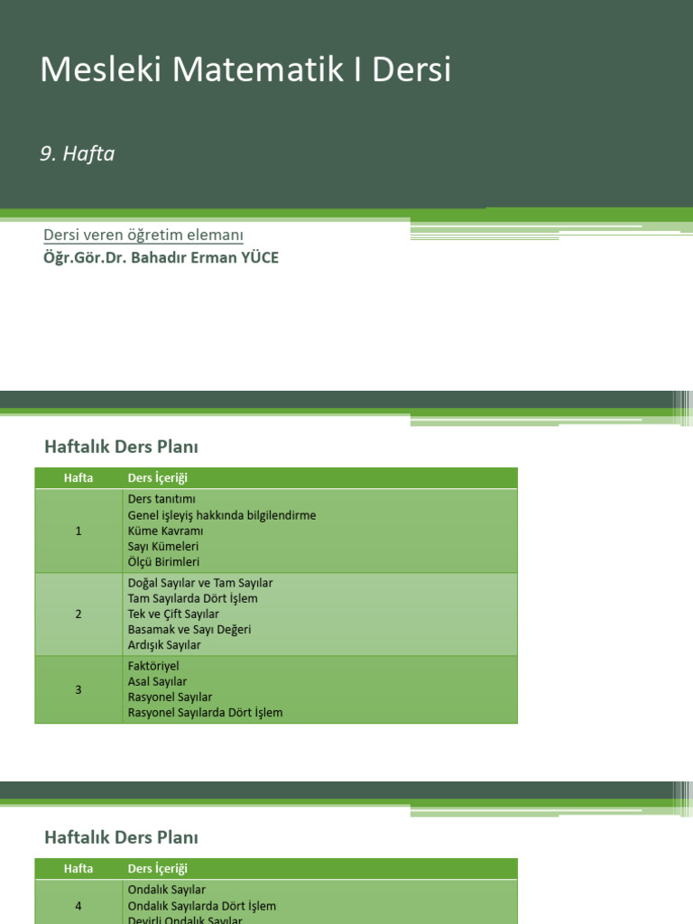 MMI 9.hafta | PDF