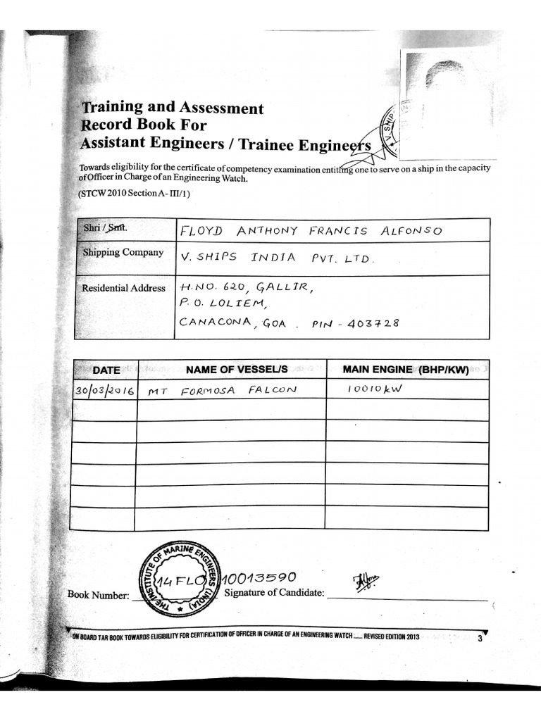 TAR BOOK Formosa Falcon | PDF