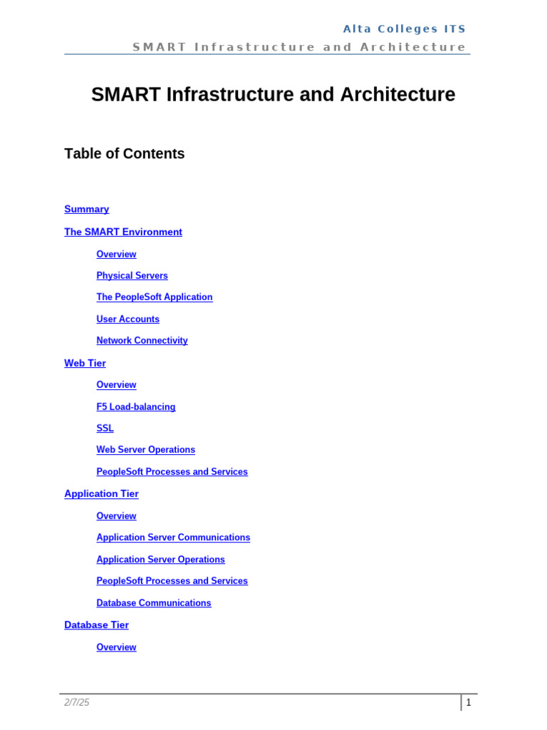 SMART Infrastructure and Architecture | PDF | World Wide Web | Internet ...