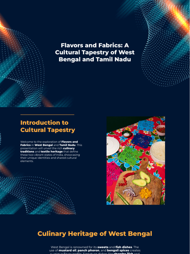 Slidesgo Flavors and Fabrics A Cultural Tapestry of West Bengal and ...
