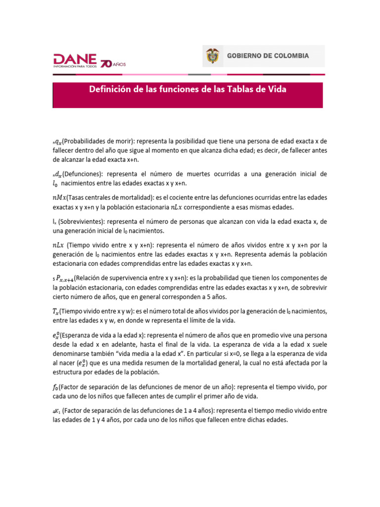 DCD DefFuntablasvida 1 | PDF