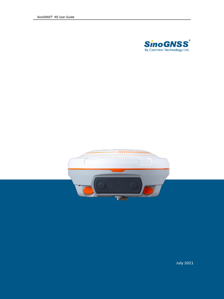 N3 GNSS IMU Receiver_User Guide_V3.0 | PDF | Surveying | Bluetooth