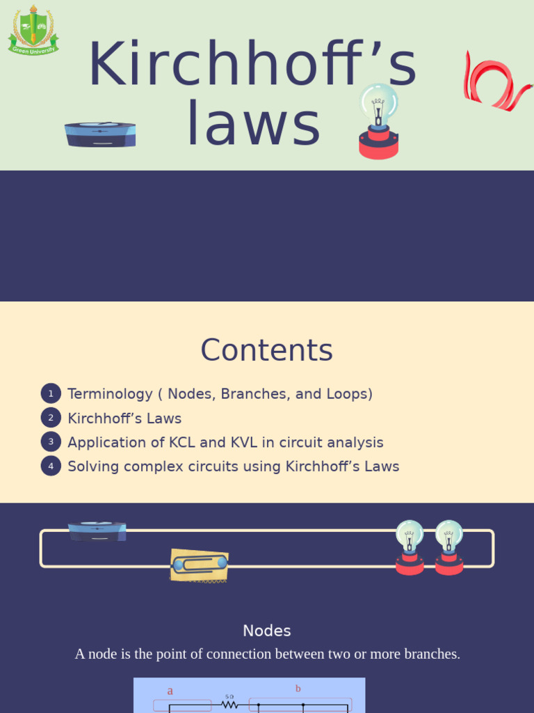 EEE 101 Presentation | PDF | Electrical Network | Network Analysis (Electrical Circuits)