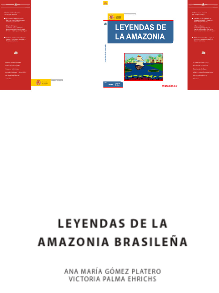 Leyendas de La Amazonia Autor Ana María Gómez Platero y Victoria Palma Ehrichs | PDF | río ...