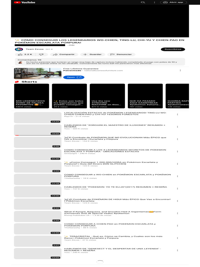 CÓMO CONSEGUIR LOS LEGENDARIOS WO-CHIEN, TING-LU, CHI-YU Y CHIEN-PAO EN POKÉMON ESCARLATA ...