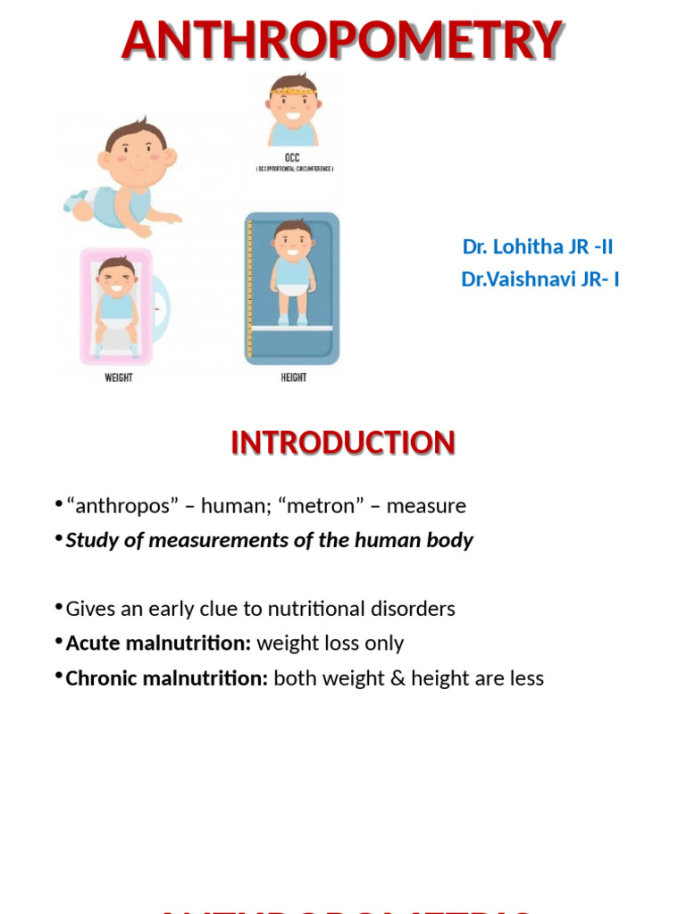 Anthropometry 2 | PDF | Body Mass Index | Nutrition