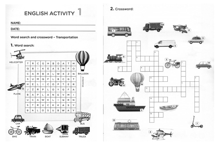 Inglês Transporte | PDF