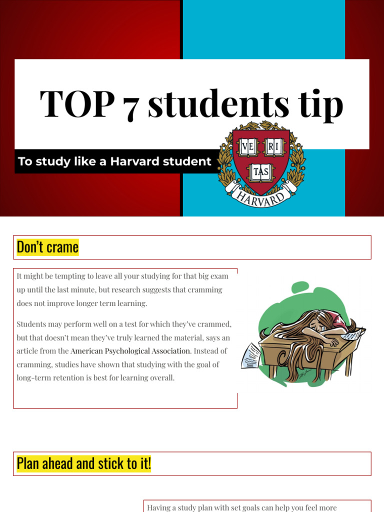 TOP 7 students tip | PDF | Cognitive Science | Behavioural Sciences