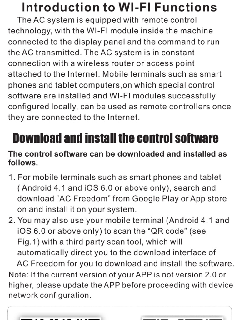Smart AC Setup Guide | PDF | Mobile App | Ios
