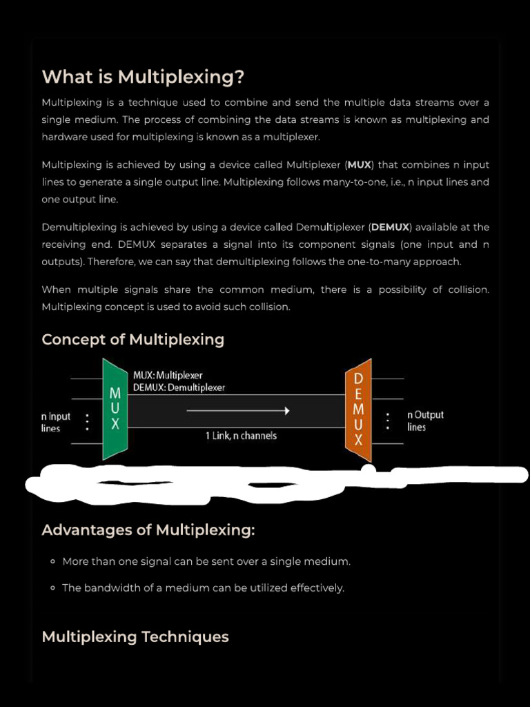Multiplexing Invert | PDF