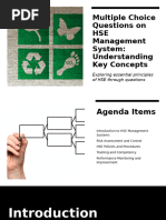 HSE Management System Overview | PDF | Risk | Occupational Safety And ...