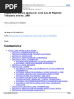 Ley del Impuesto a la Renta 2020 | PDF | Impuesto sobre la renta | Impuestos