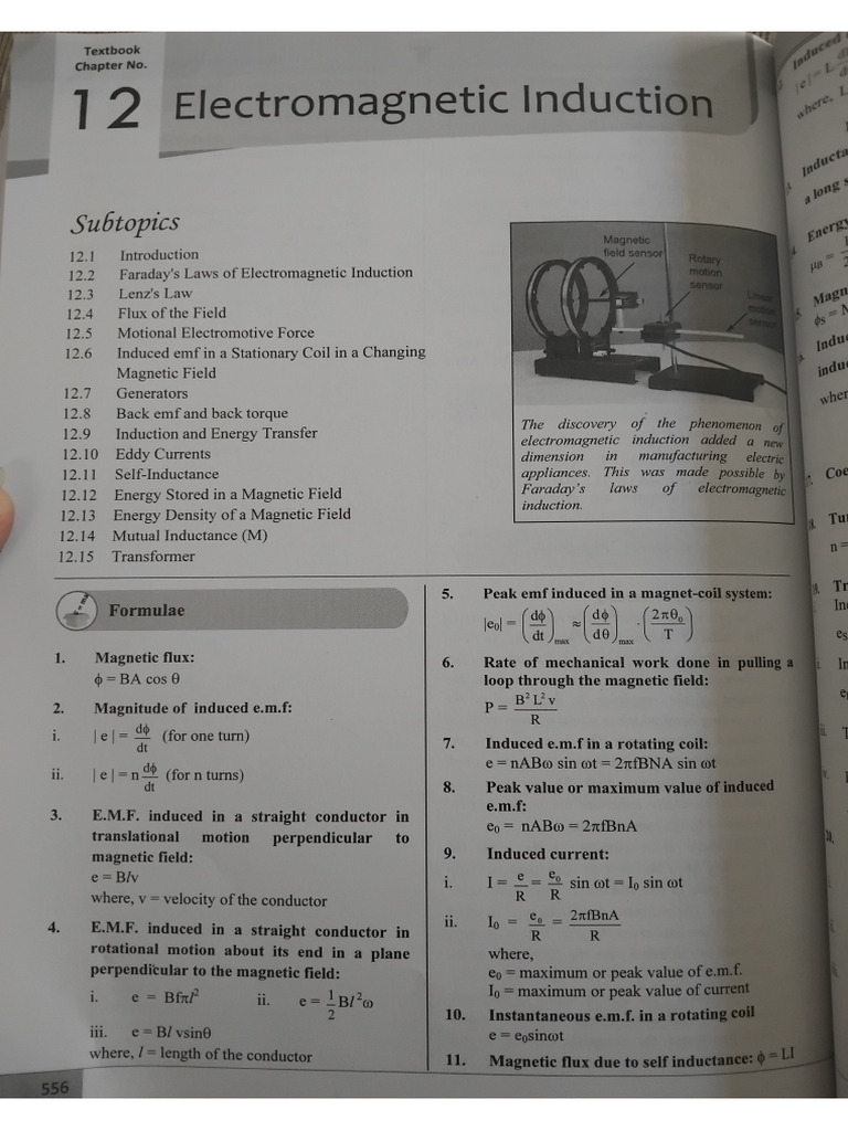 Ch.12 - Electromagnetic Induction (XII) | PDF