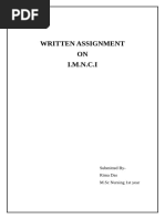 IMNCI | PDF