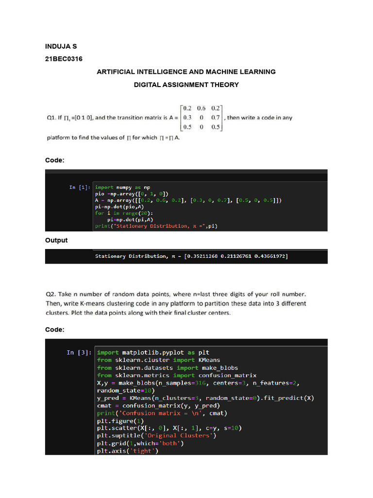 Induja S 21bec0316 | PDF